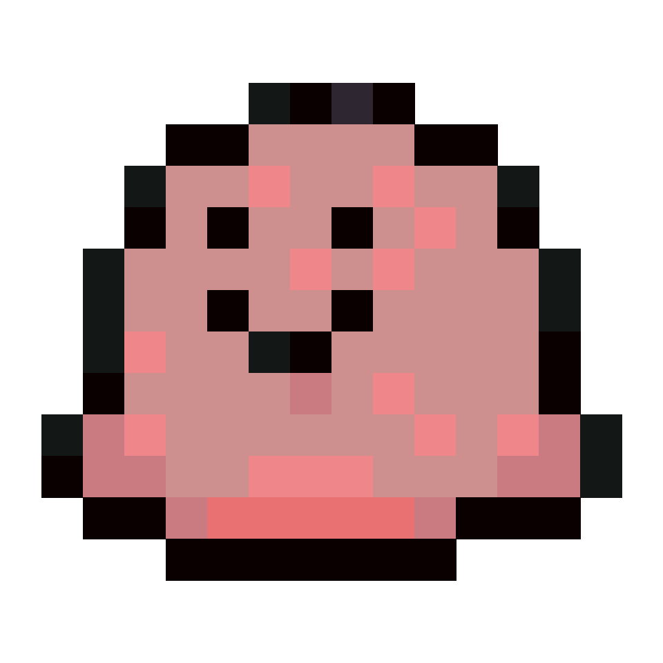 Cute Ghost 16x16 Pixel Art By Comficker