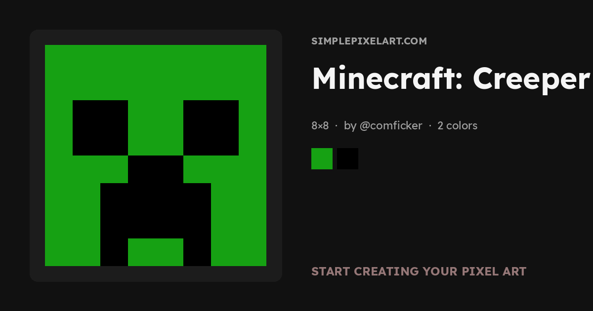 Minecraft Creeper Face Png Download Creeper Image HQ PNG Image