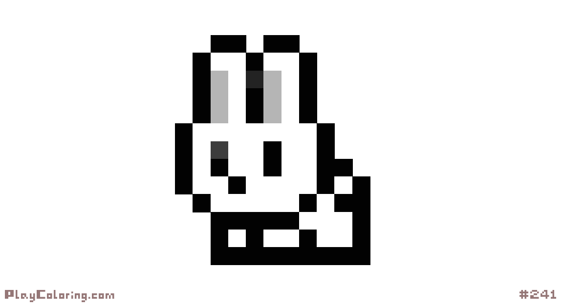 Bunny - 16x16 Pixel Art by anonymous_735th - simplepixelart.com