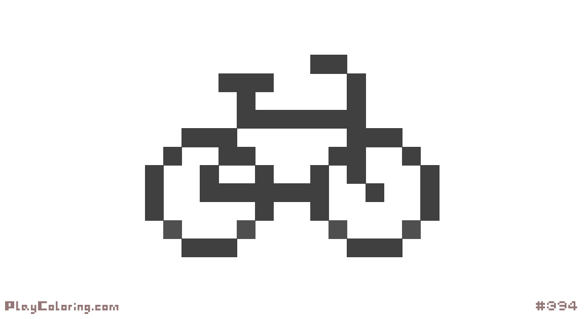Icon: Bicycle - 16x16 Pixel Art by comficker - simplepixelart.com