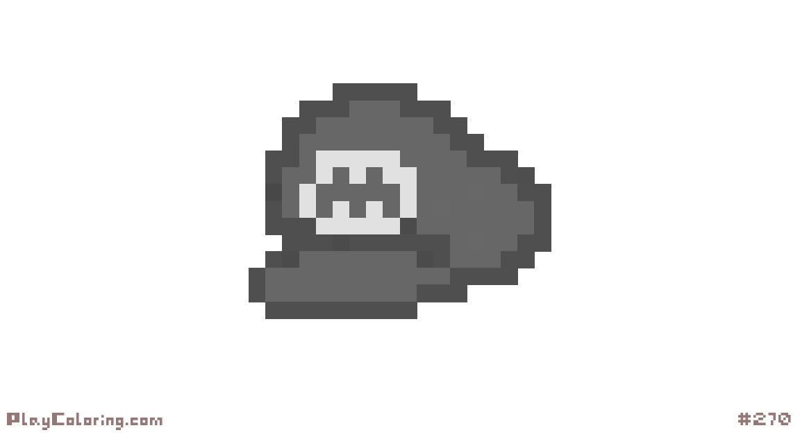 Mario Hat - 24x24 Pixel Art by FoxBlack - SimplePixelArt.com